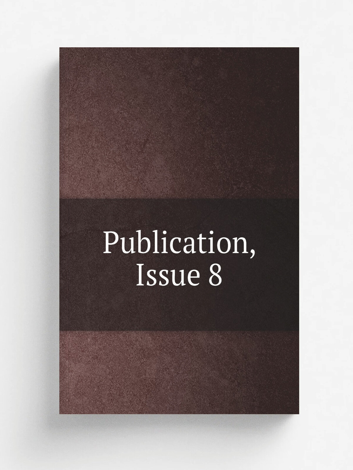 Publication, Issue 8