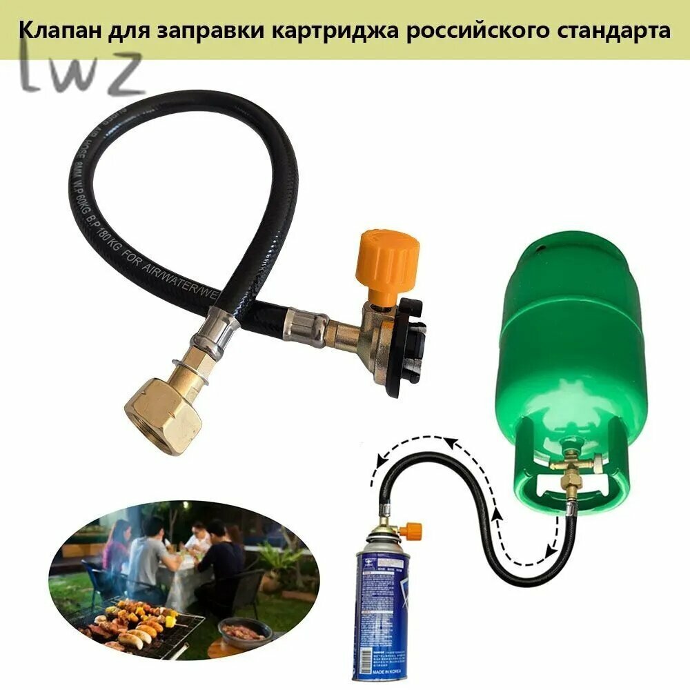 Газовая плита, адаптер для заправки пропана, портативные наружные резервуары, печи, соединитель, шланг цилиндра