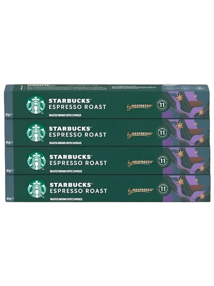 Кофе капсульный Starbucks Espresso Roast, для системы Nespresso