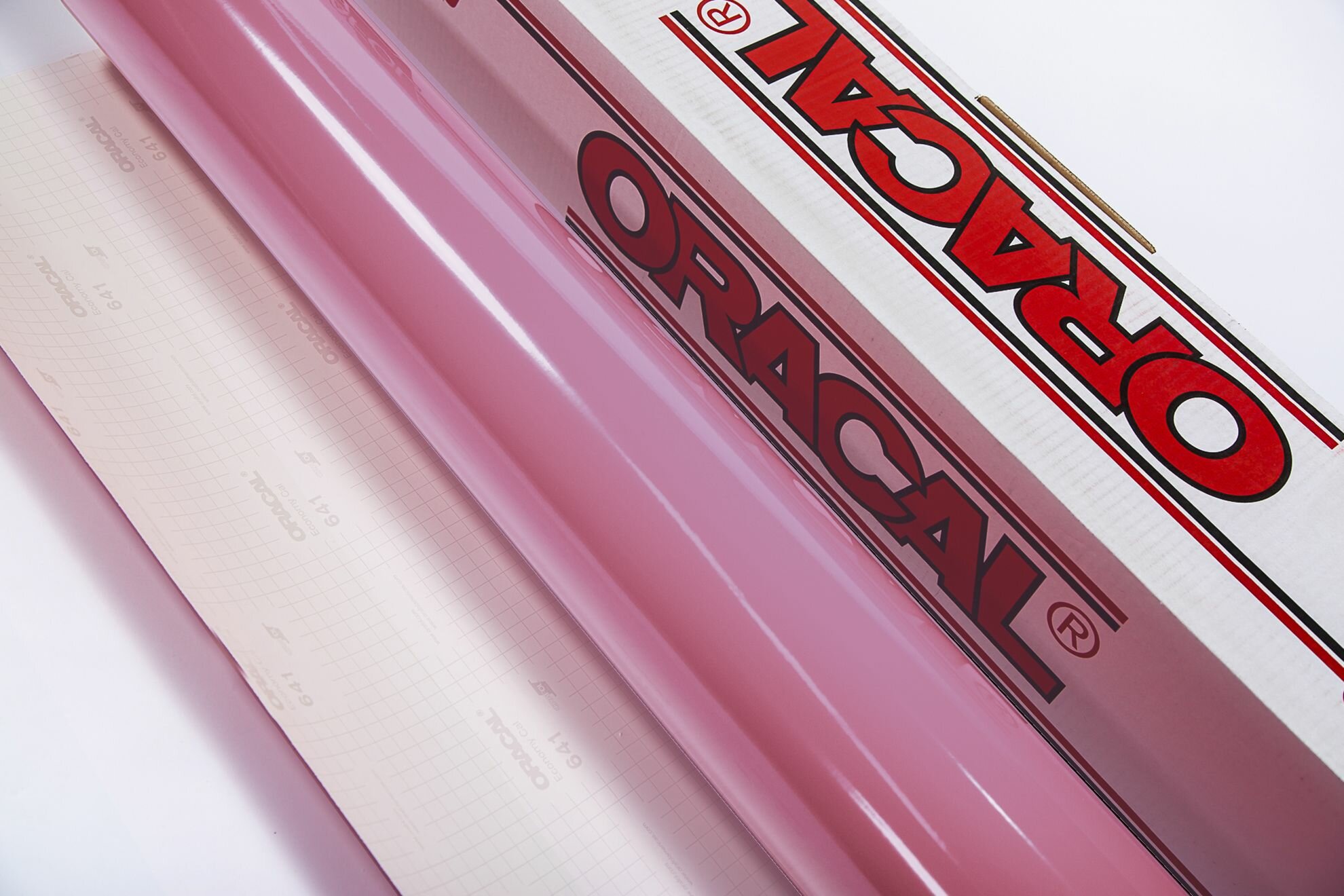 Пленка самоклеящаяся Oracal 641 G 042 1*50 м сиреневая, глянцевая, рулон