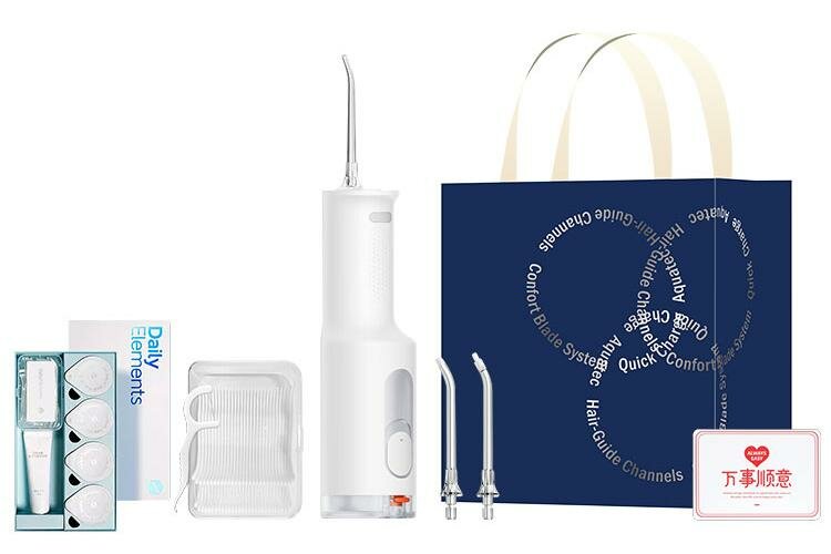 Ирригатор унисекс Xiaomi F300 Exclusive Set (Smoke Yarn White)