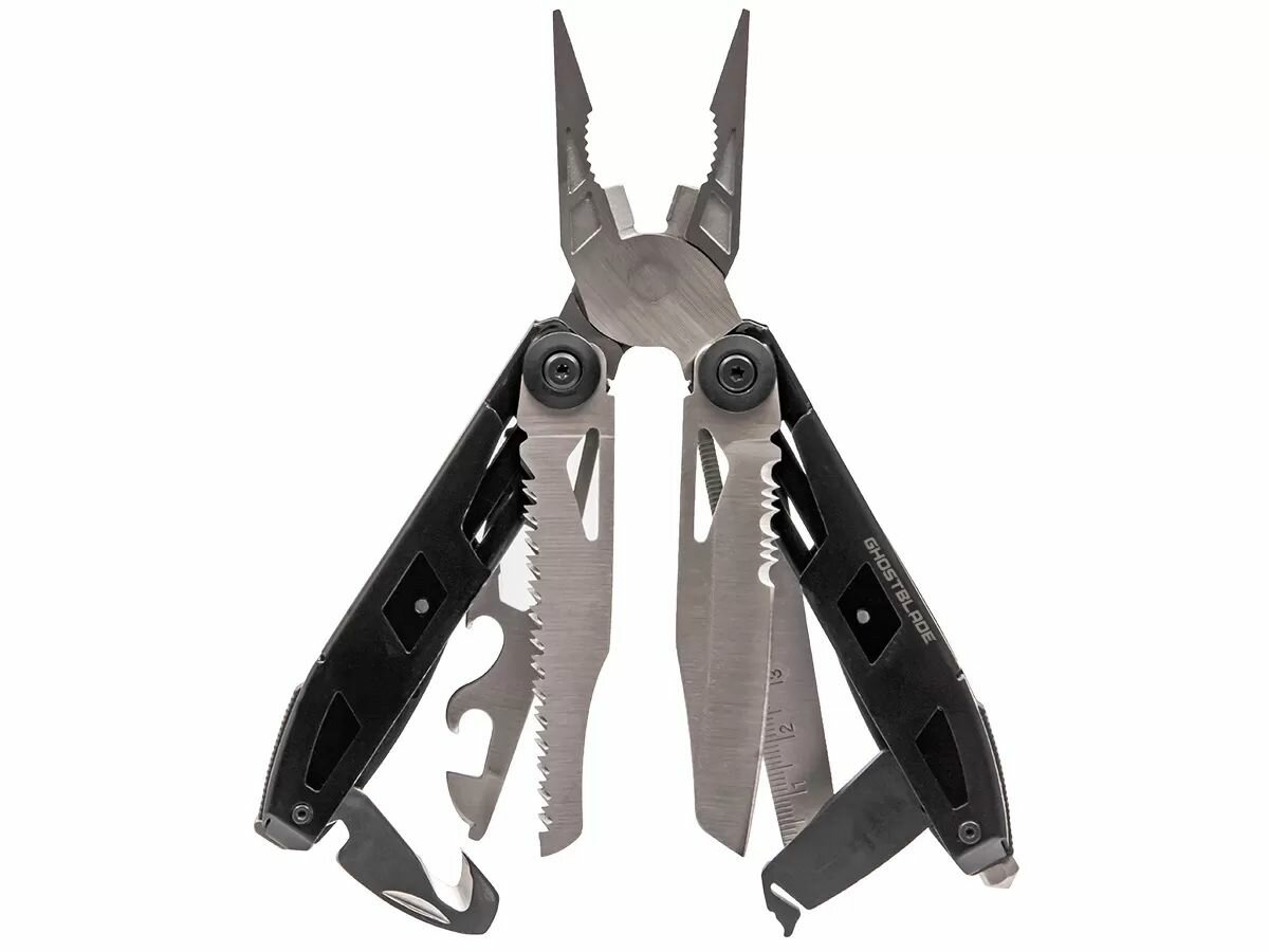 Мультитул тактический туристический складной GhostBlade M-103, 12 инструментов