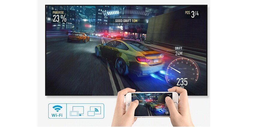Проектор Everycom T6 Sync красный -LJ — фото 1