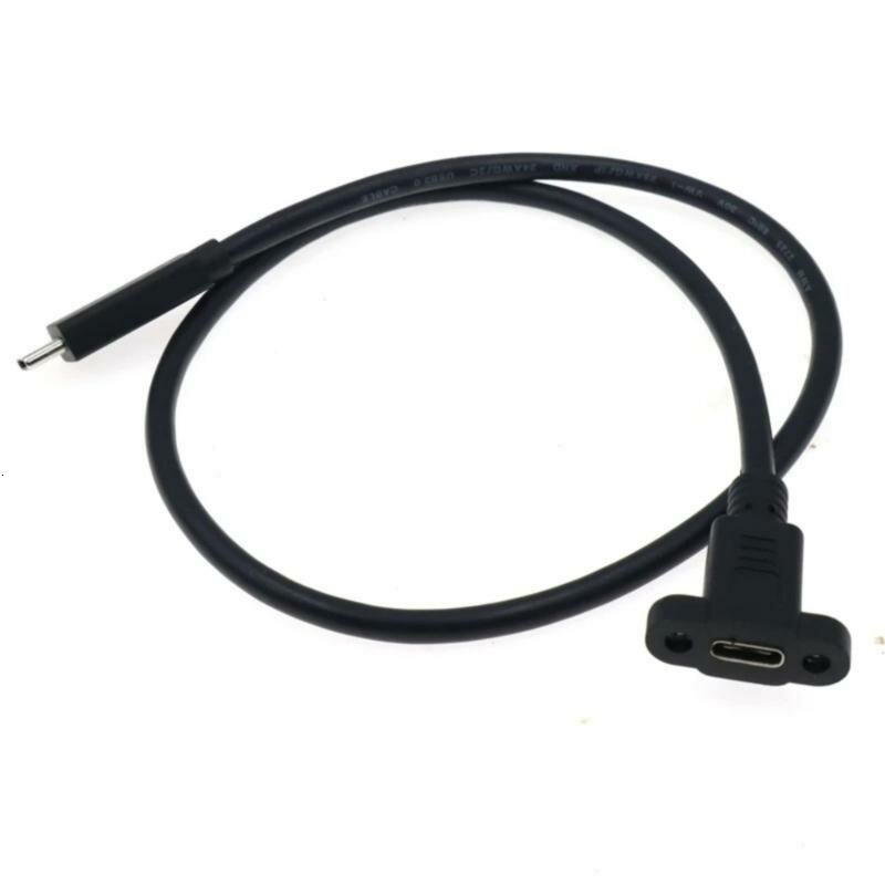 USB-C удлинительный кабель для панельного монтажа, 1m
