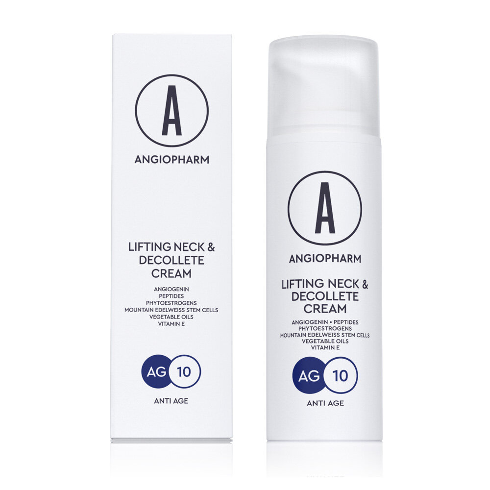 Angiopharm Lifting Neck Decolette Cream Лифтинг крем для шеи и зоны декольте, 50 мл
