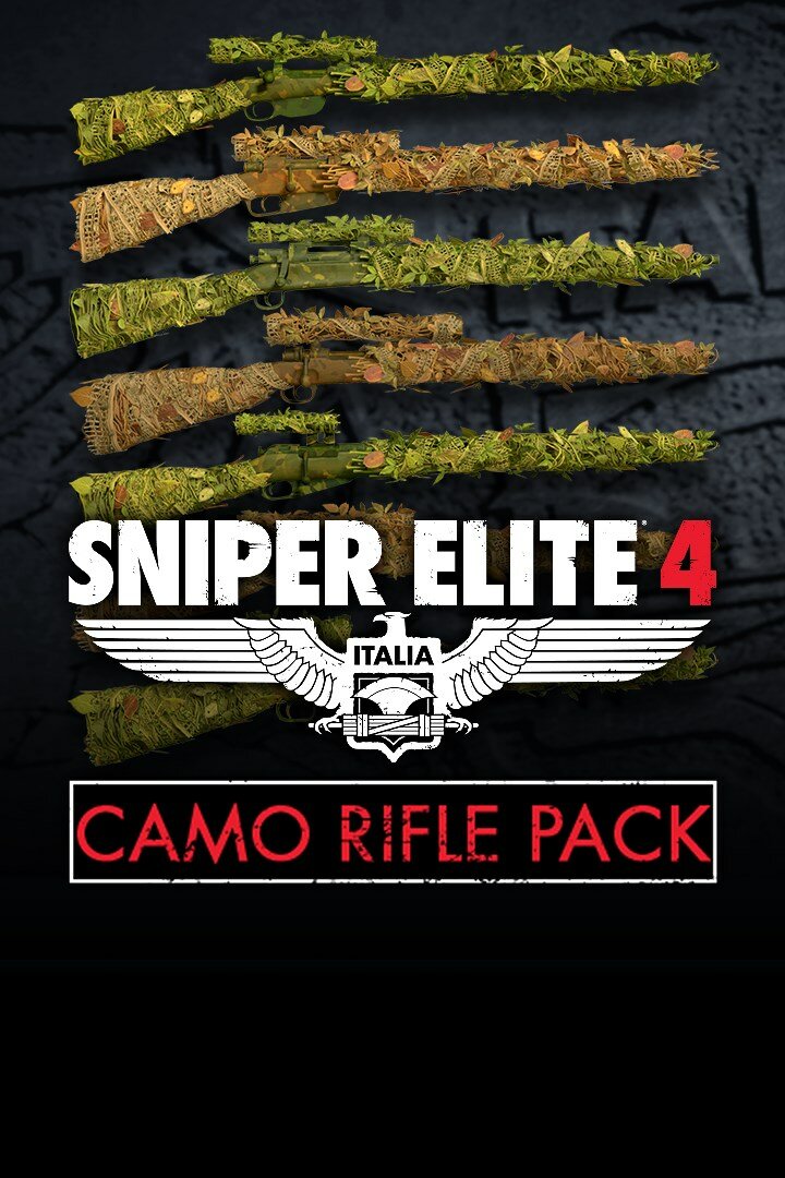 Camouflage Rifles Skin Pack — DLC — дополнение (DLC) для Xbox / Microsoft Store · Xbox One, Xbox Series X|S · цифровой ключ · нужна базовая игра