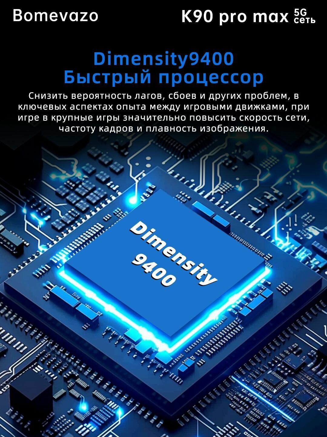 Смартфон Galaxy 16+1024 ГБ, 6,9", 8000 мАч, Android 16, Разблокировка по лицу и отпечатку, Идеально для пожилых и детей — фото 1