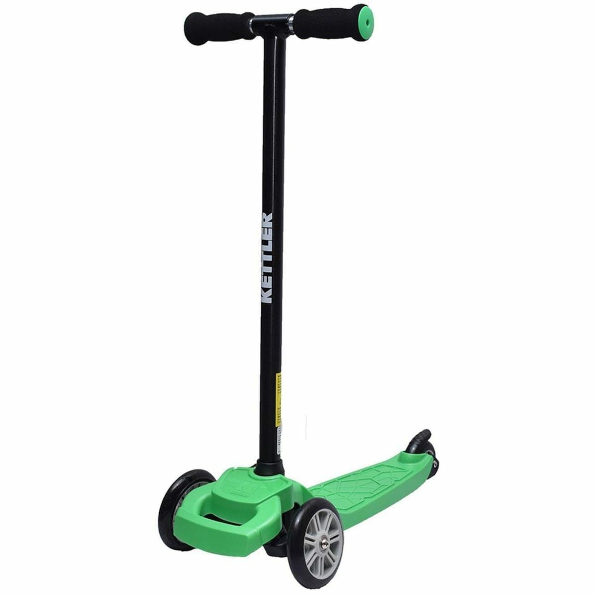 DECATHLON самокат kettler kwizzy, зеленый, черный