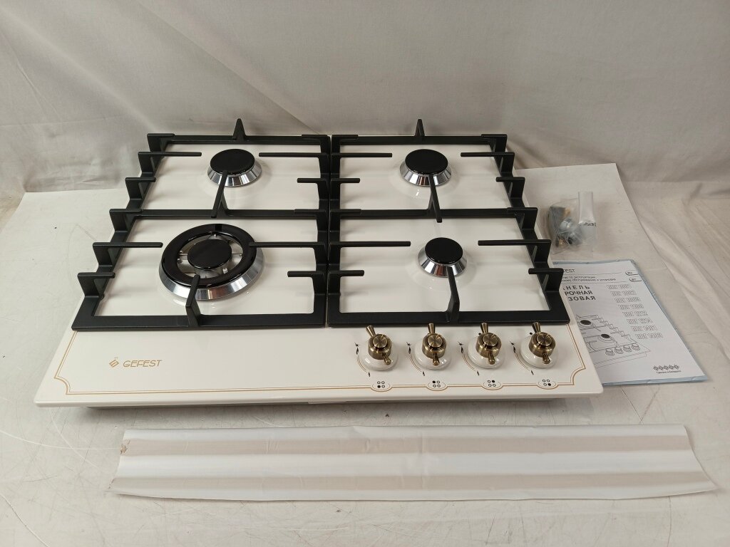 Встраиваемая газовая поверхность GEFEST ПВГ 1214-01 К55 (1480138)