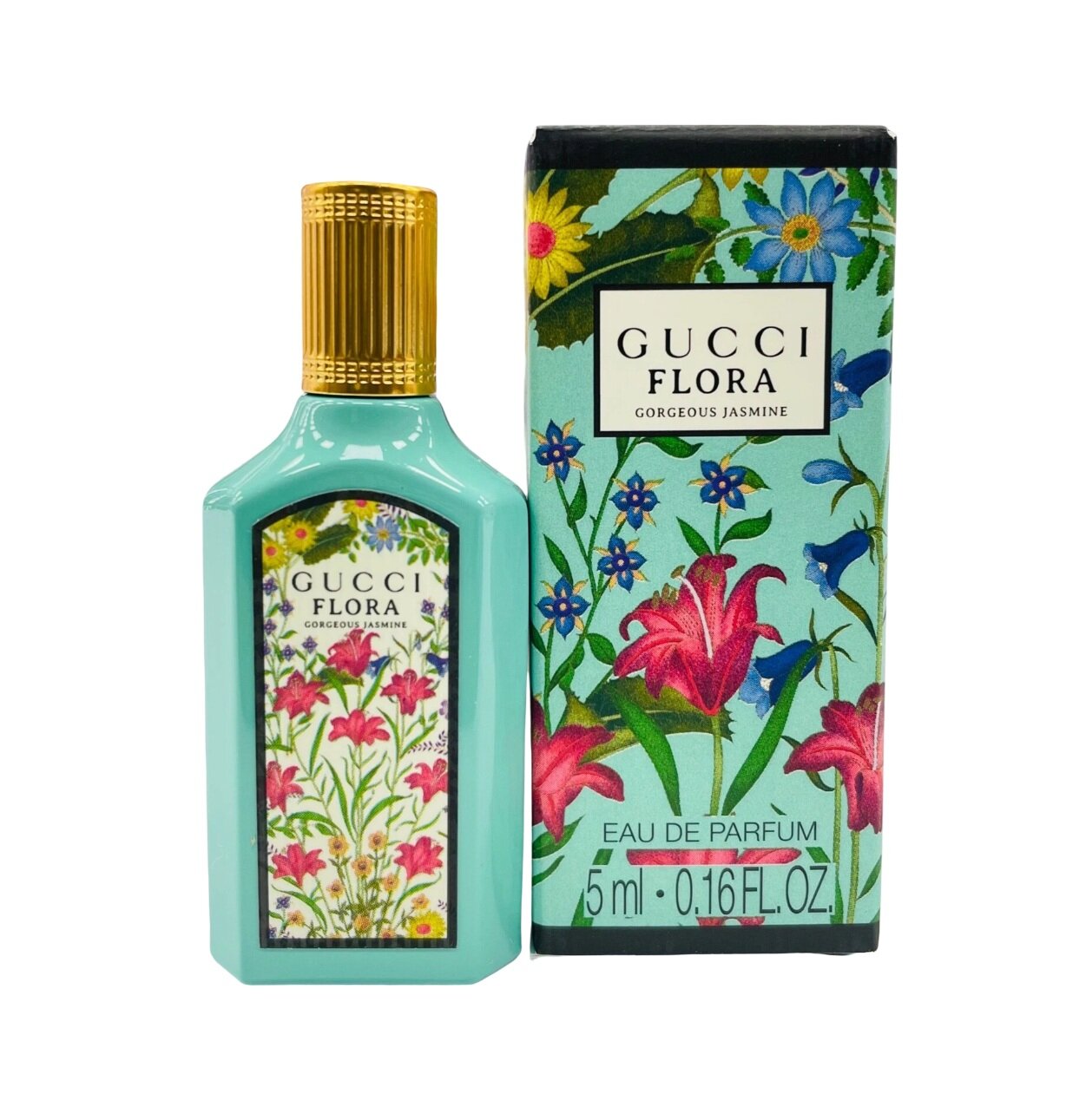 Gucci Flora Gorgeous Jasmine 5 мл парфюмерная вода женская, цветочные