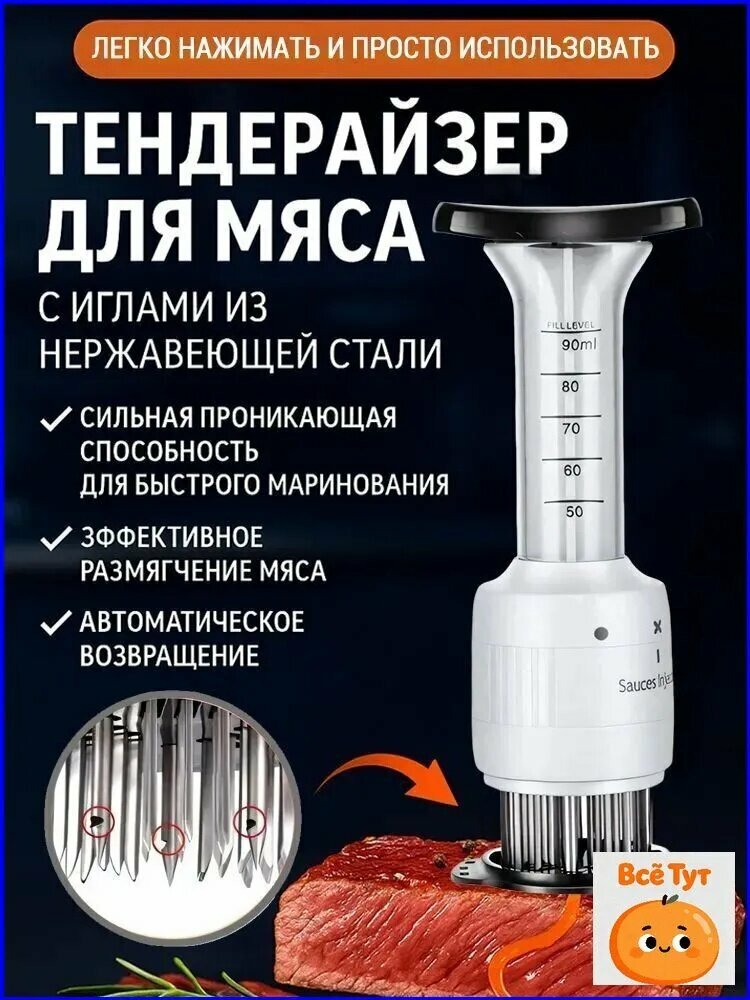Тендерайзер для мяса, 23 см