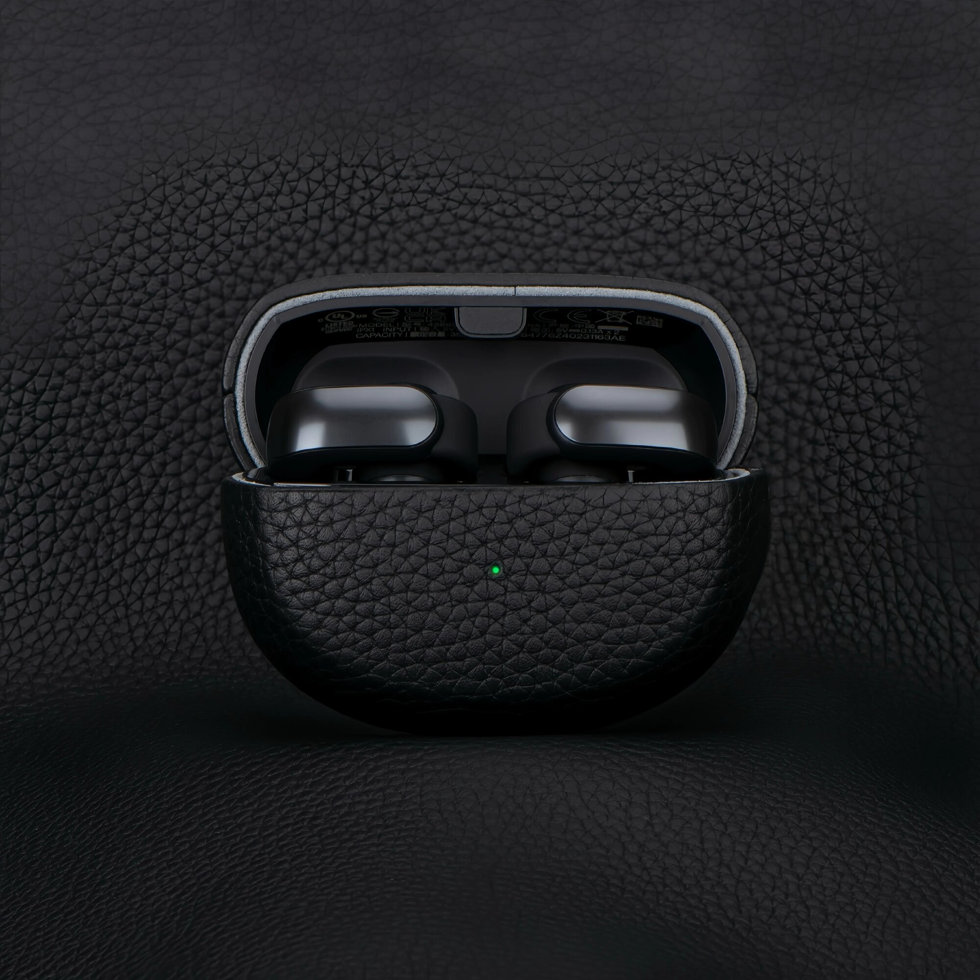 Чехол из кожи для наушников Bose Ultra Open, Black