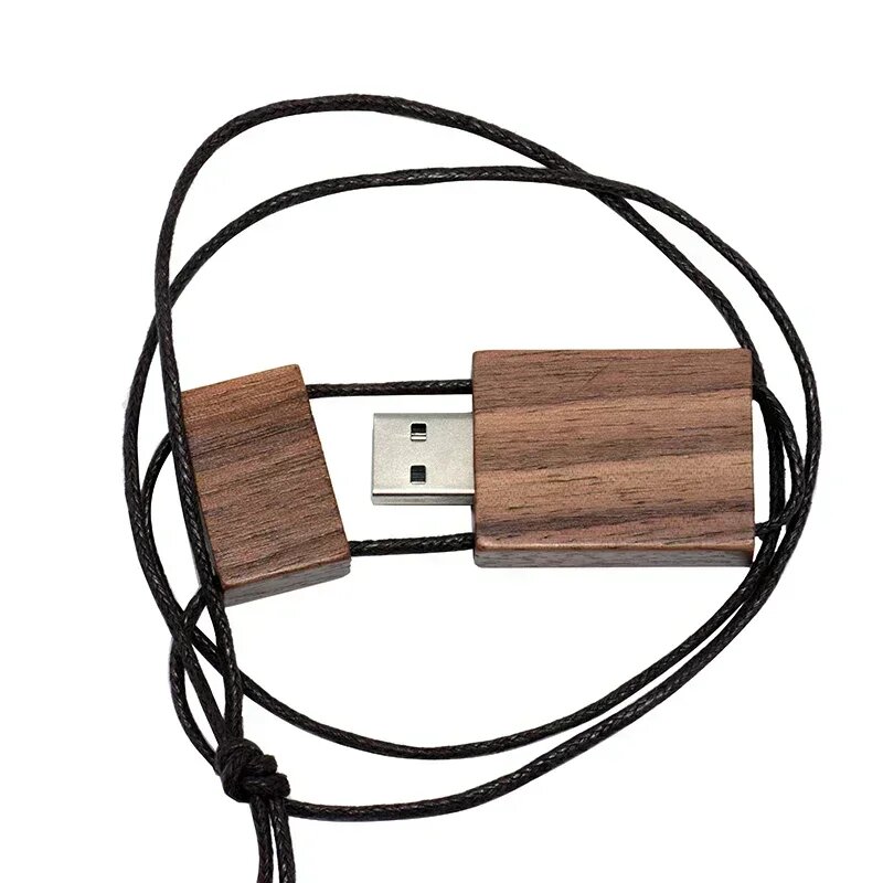 Деревянный USB флеш-накопитель JASTER 4GB, walnut wood