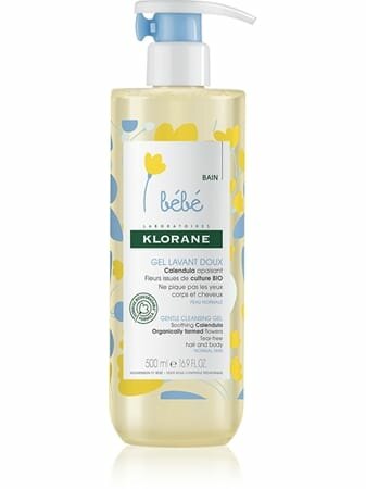Средство для душа klorane b b calendula с помпой, 500 мл