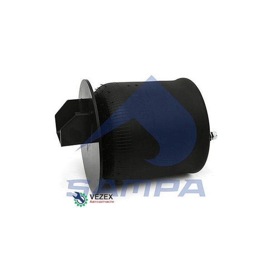 SAMPA SP55245K пневмопод. в сборе!2шп-штуцер M16x1.5 низ 2 шп M12x1.25\KAMAZ 5490