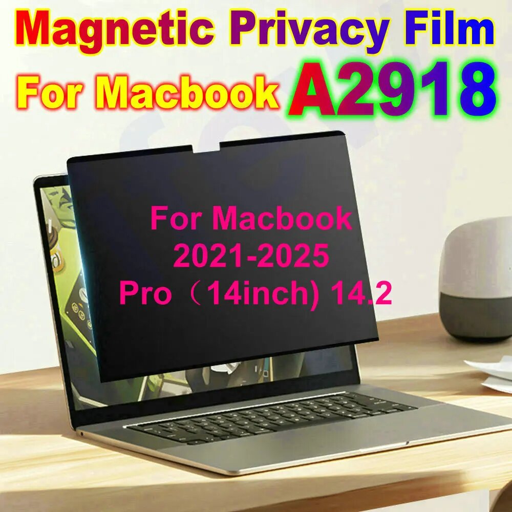Магнитная защитная пленка для экрана ifew для MacBook Pro 14 M5, Air 13.6 дюйма M4 A2918 A3112 A3401