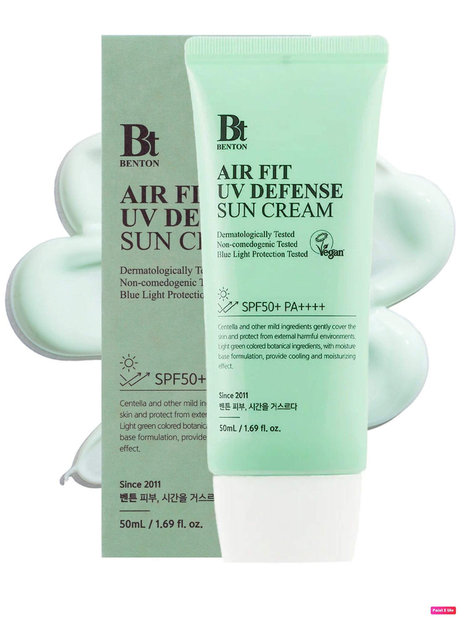 Охлаждающий солнцезащитный крем Benton Air Fit UV Defense Sun Cream SPF50+ PA++++, 50ml