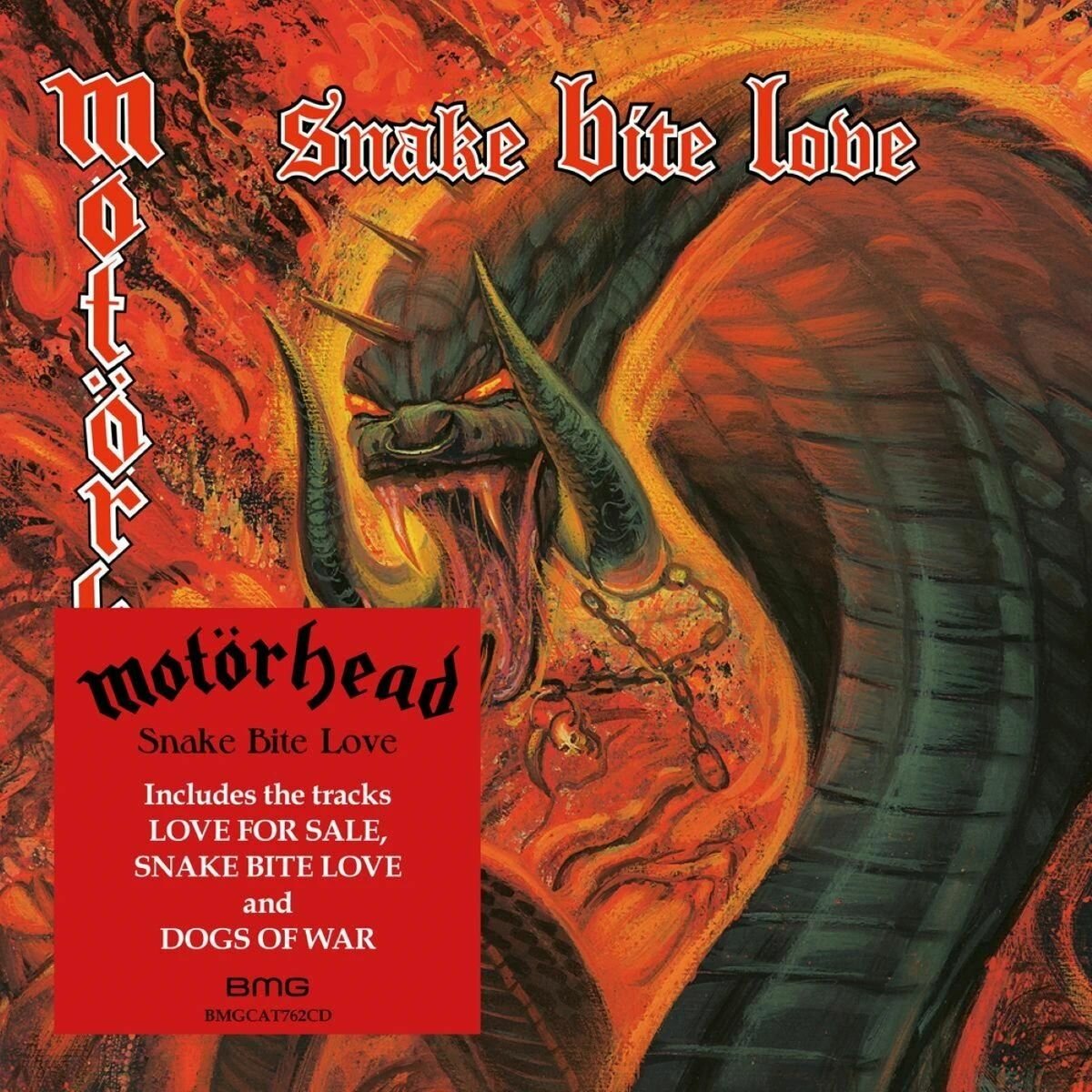 CD диск Motorhead - Snake Bite Love (CD) 2023, Digipack