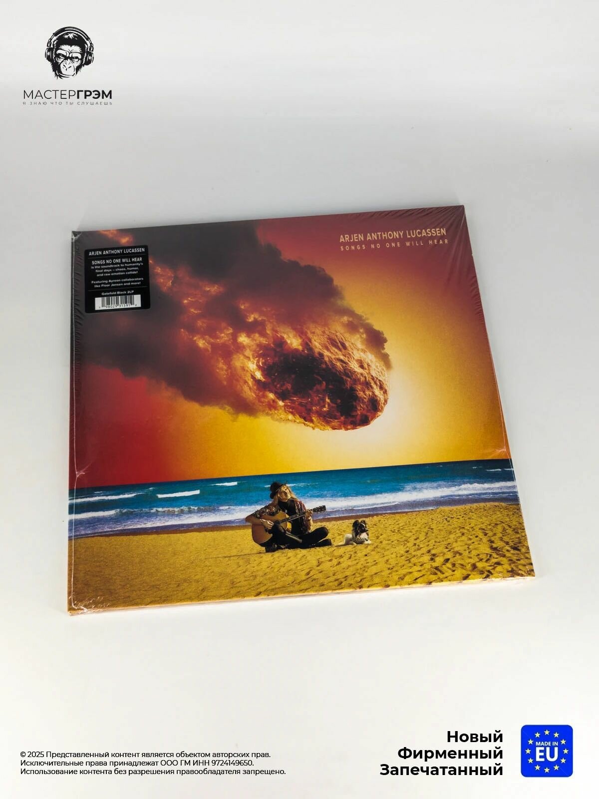 Виниловая пластинка Arjen Anthony Lucassen - Songs No One Will Hear (2LP) 2025