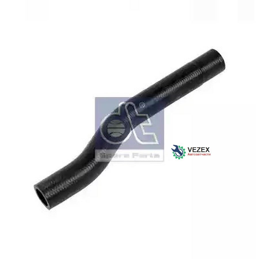 DT SPARE PARTS 545385 патрубок сист. оxлажд! от масляного радиатора 2-изг.\ DAF XF95/XF105