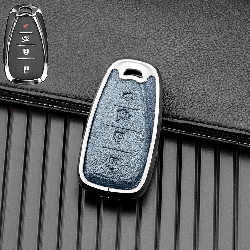 Чехол для ключей автомобиля Chevrolet (Шевроле) Malibu, Blazer, Camaro, Cruze, Traverse, Spark, Sonic, Volt, Bolt, Trax, Seeker, Onix, Equinox, Orlando