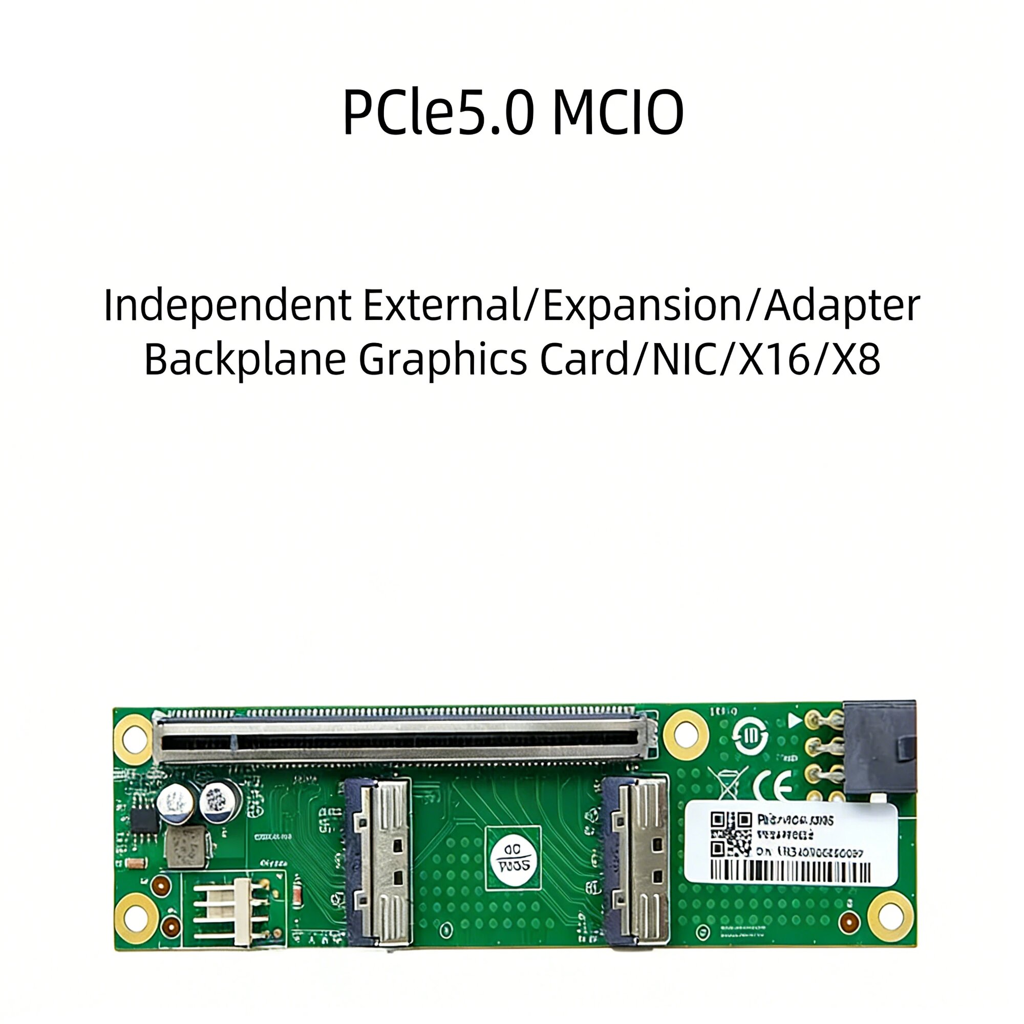 PCIe 5.0 Райзер SZWXZY GPU baseplate — фото 1
