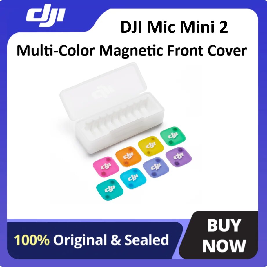 Многоцветные магнитные передние крышки DJI Mic Mini 2