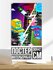 Постер на стену Geometry Dash параллельные миры
