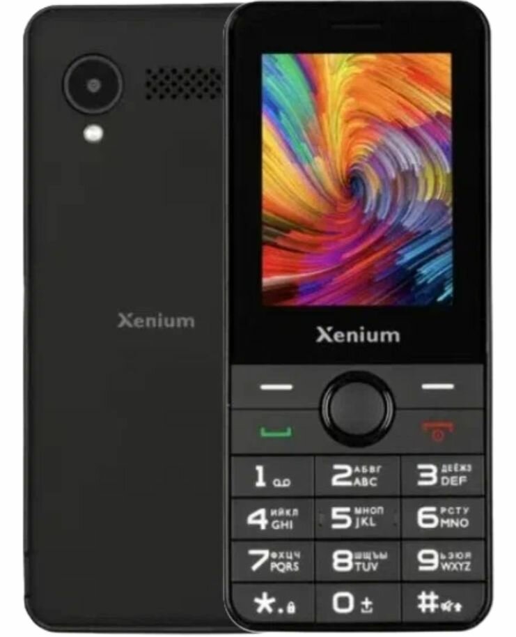 Мобильный телефон Xenium X240 Черный 2 sim 2.4 2G