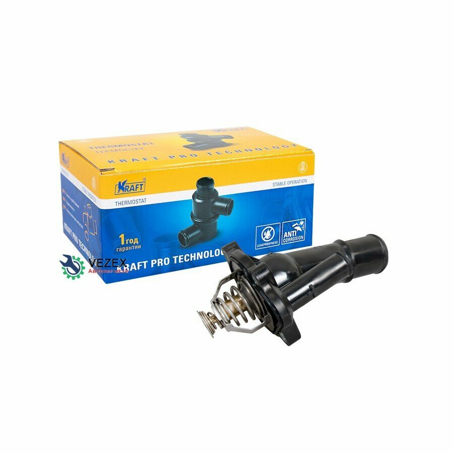 KRAFT KT 019532 Термостат Ford Focus II (05-), Mondeo IV (07-) / Mazda 3 (03-)