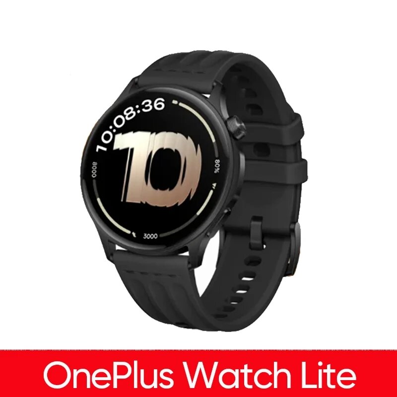OnePlus Watch Lite смарт-часы Black Steel