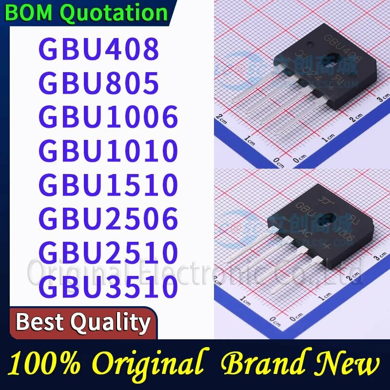 Запчасти для ноутбуков GBU408 GBU805 GBU1006 GBU1010 GBU1510 GBU2506 GBU2510 GBU3510 5pcs GBU1510