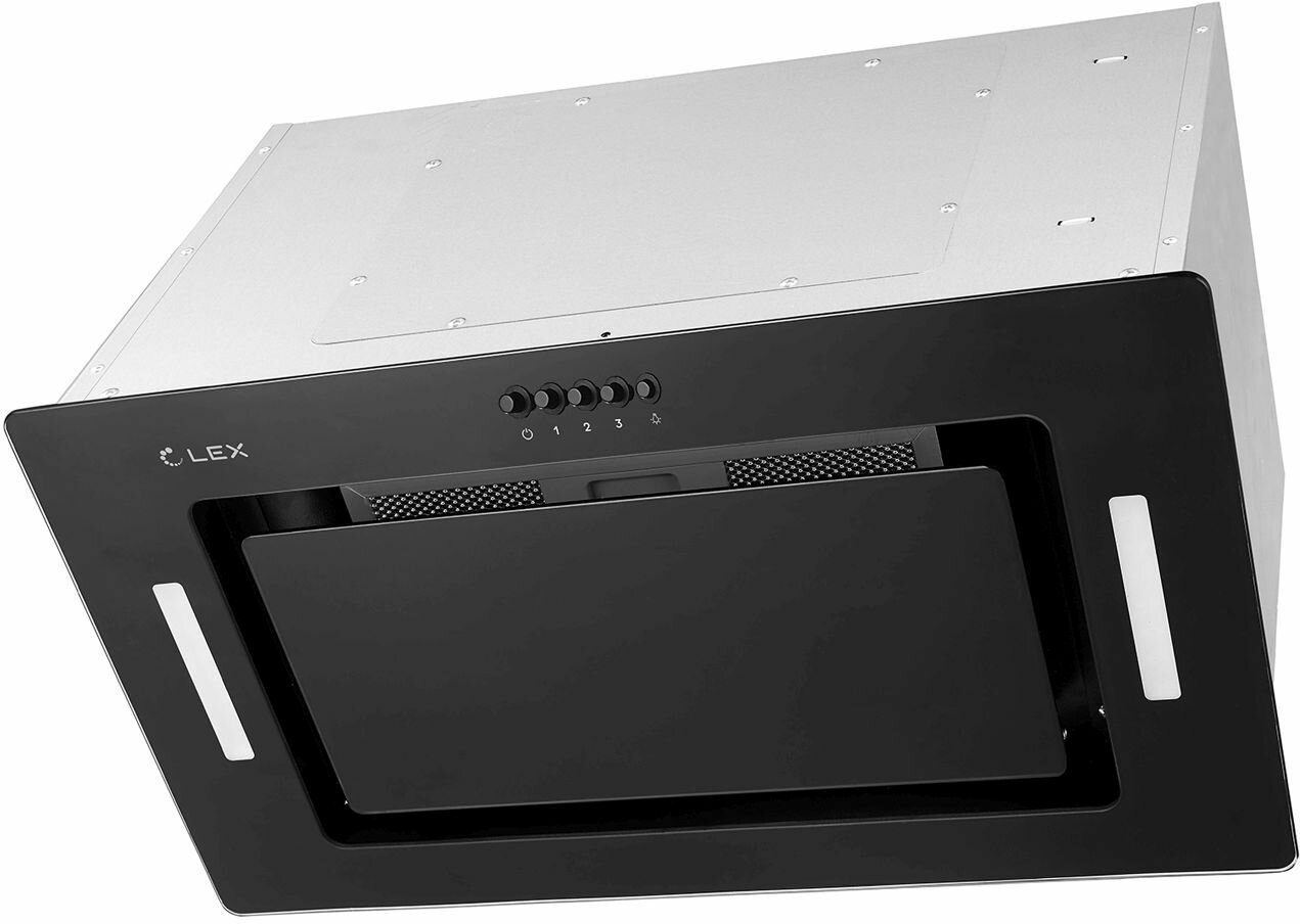 Вытяжка кухонная на 60 см Lex GS Bloc G 600 BL , черный