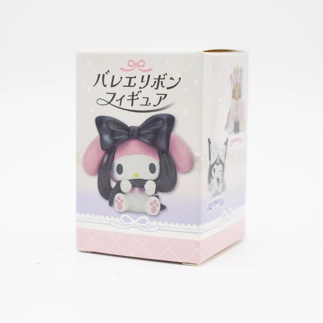 Игрушки-сюрпризы с персонажами Sanrio: милые куклы из серии Bow Ballet, My Melody и Coolomi Cream — отличные подарки для детей.