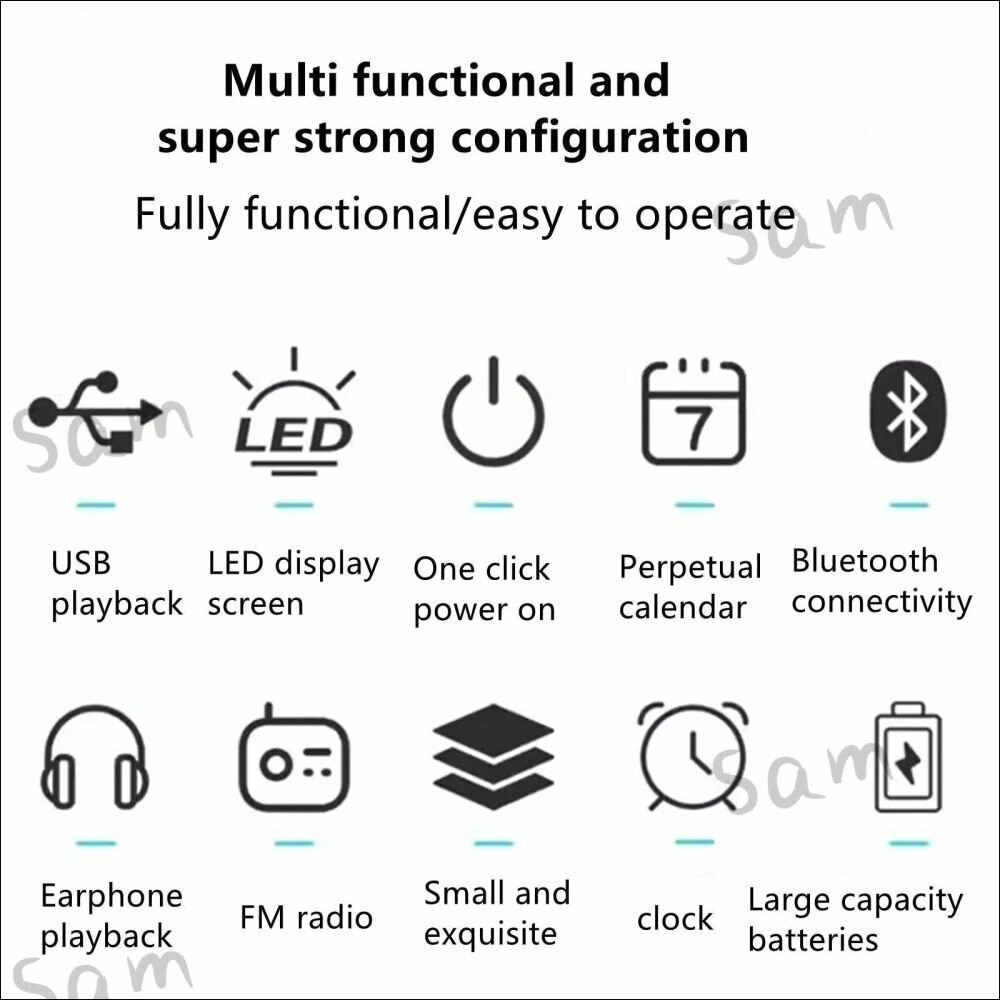 4,3-дюймовый портативный bluetooth-видео-радиоприемник с высоким разрешением