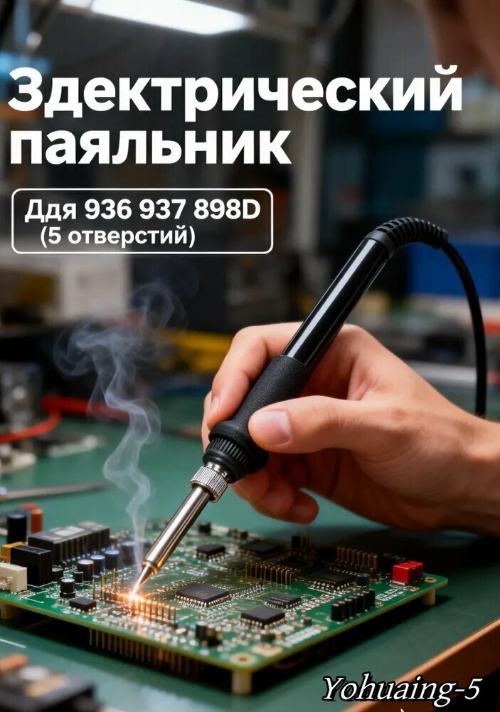 Паяльник 50 Вт, Индукционный нагреватель, 1 предметов