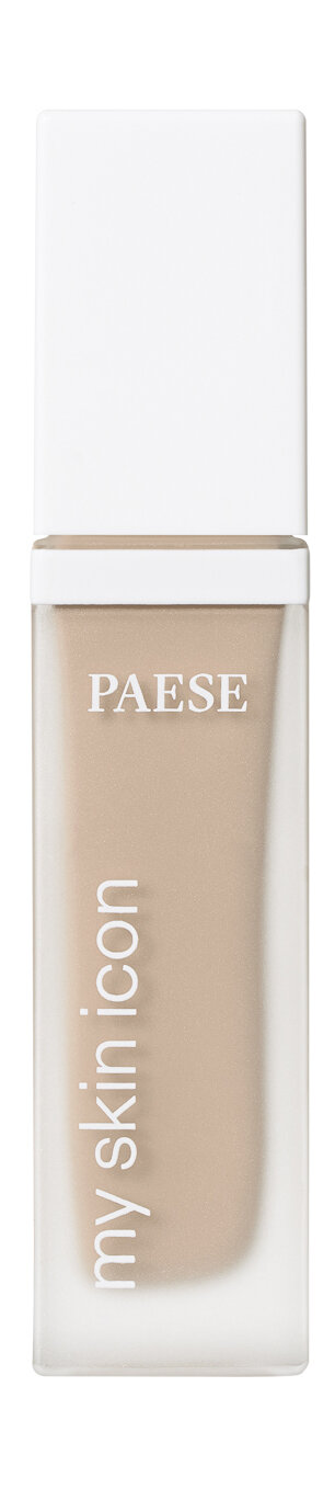 PAESE Тональный крем My Skin Icon Mattifying Foundation with Satin Finish, 33 мл, 0,5N Porcelain