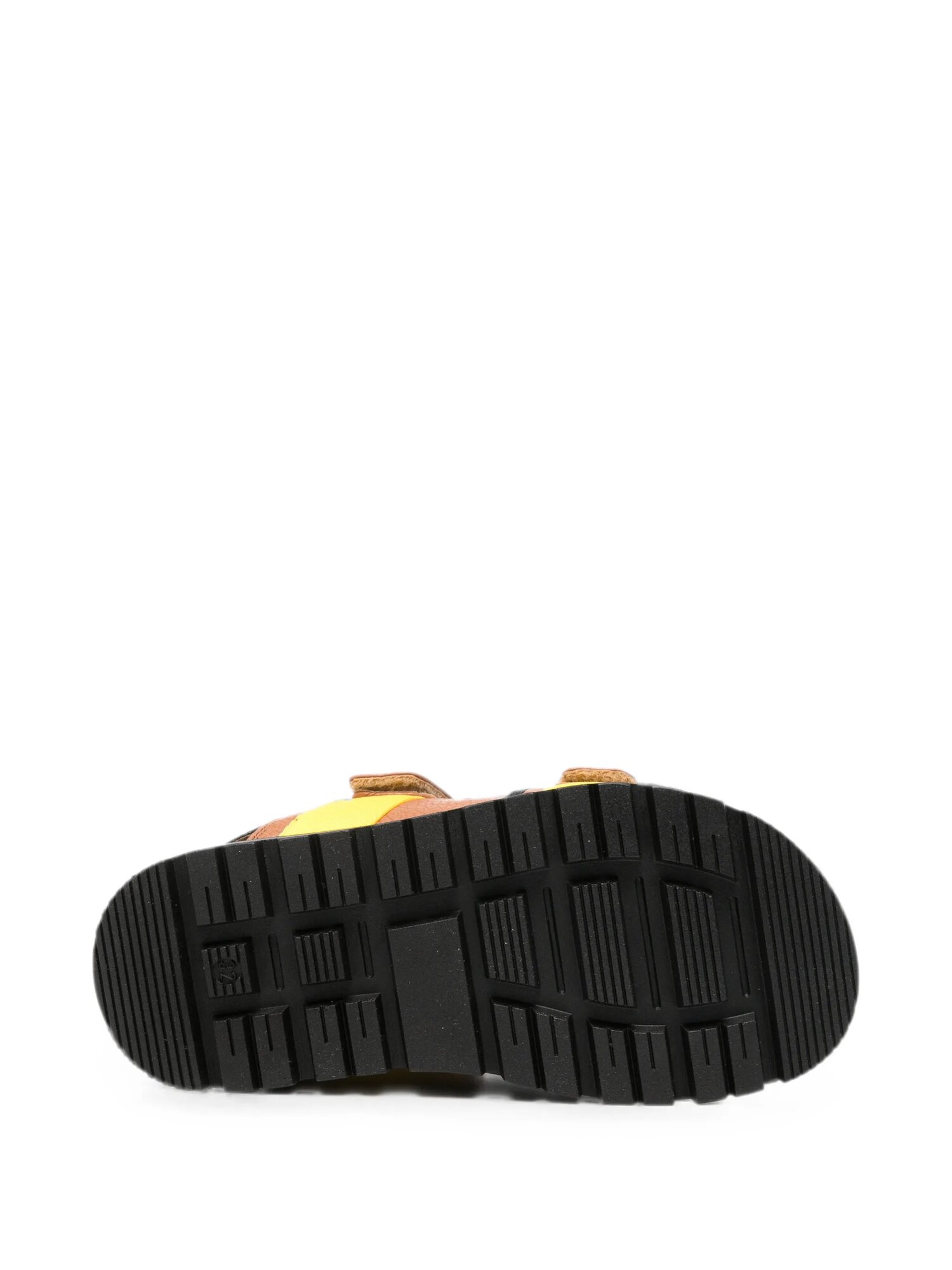 Босоножки Marni Touch-strap leather sandals, размер 29, коричневый — фото 1
