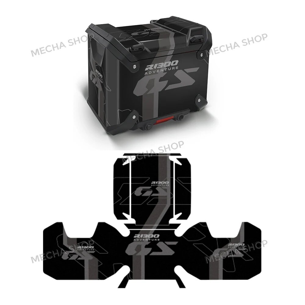Для R1300 ADV R1300GS 1300GSA Adventure боковой верхний комплект чемодана Top box Triple Black