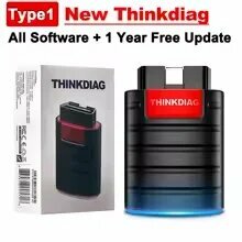 THINKCAR новая обувь Thinkdiag 1 Двунаправленный Полный софт Бесплатный сканер диагностики OBD2