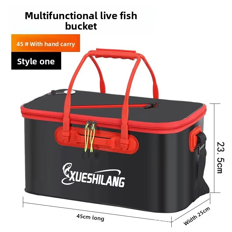 Ведро для рыбы складное XUESHILANG 45cm