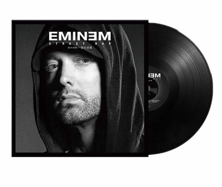 Виниловая пластинка уличного рэпа Эминема Eminem — фото 1