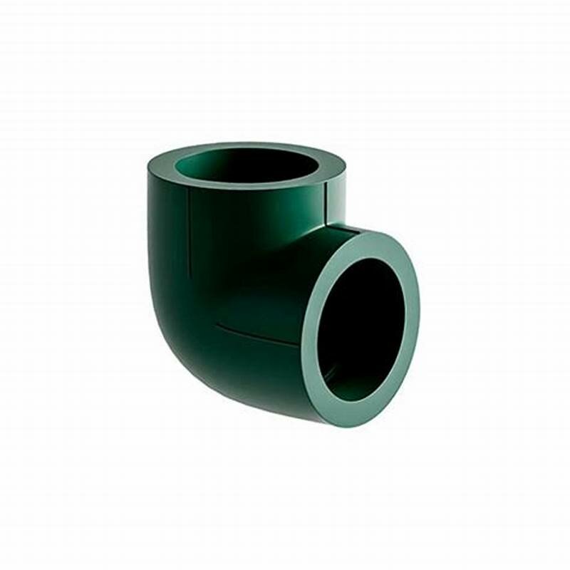 SLT BLOCKFIRE PP-R. Отвод 90°, 63, зелёный