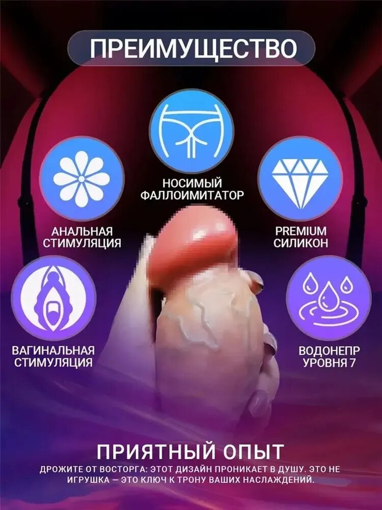 Фаллоимитатор, 17см — фото 1