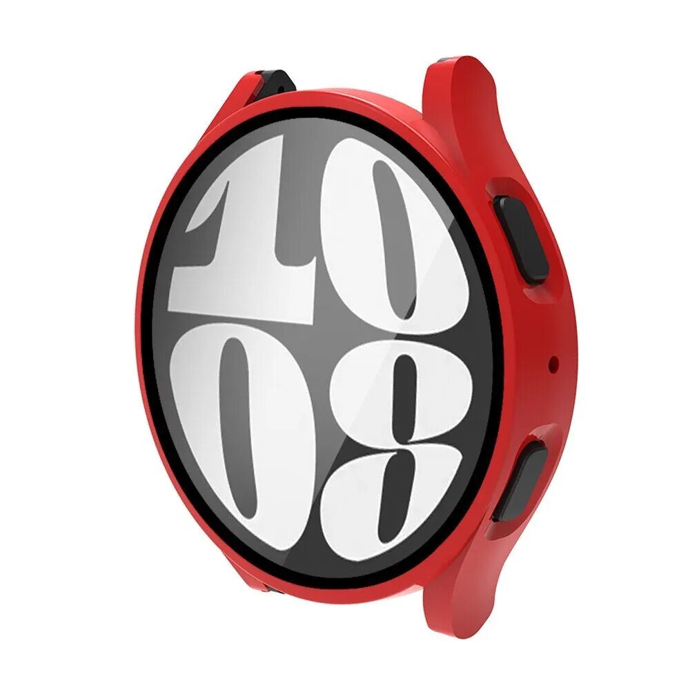 Корпус часов для Samsung Galaxy Watch 6 40 мм Защитная пленка экрана ПК Универсальный бампер для Samsung Galaxy Watch 6 44 мм крышка