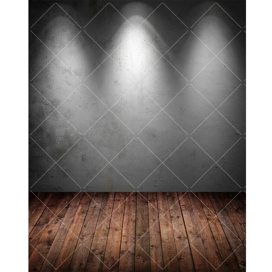 Фотофон виниловый Bonvvie старая кирпичная стена Серый, 200X300cm 6.5X10ft, ZQ-2148