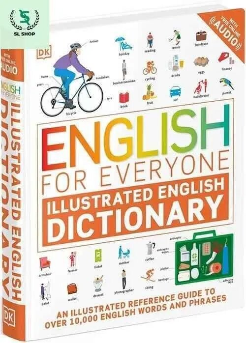 Полноцветная бумага DK new vision English for Everyone Illustrated English Dictionary DK Publishing