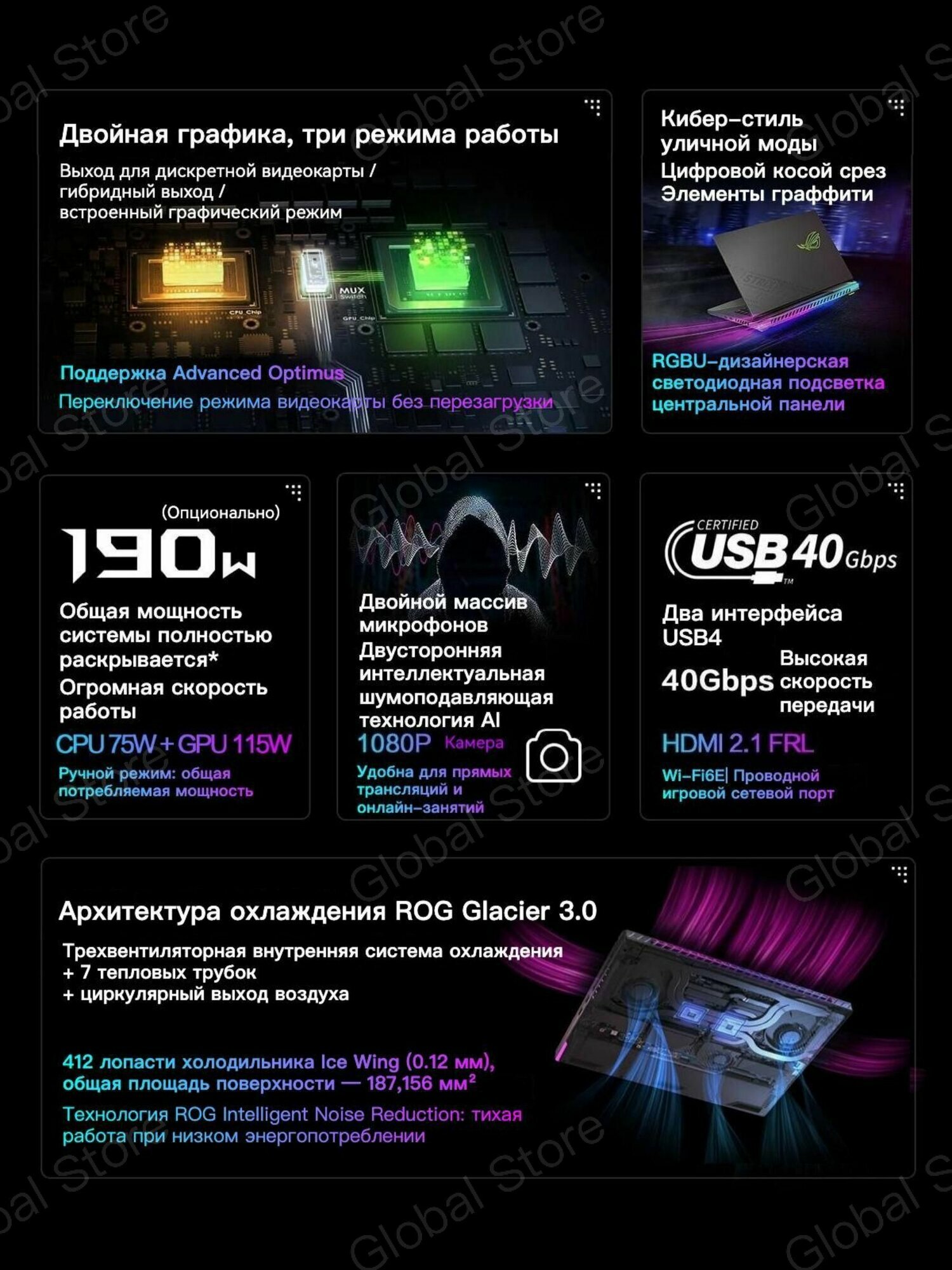 Игровой ноутбук ASUS ROG Strix G18, R9-9955HX, RTX5060, 16ГБ/2ТБ, Русская раскладка — фото 1