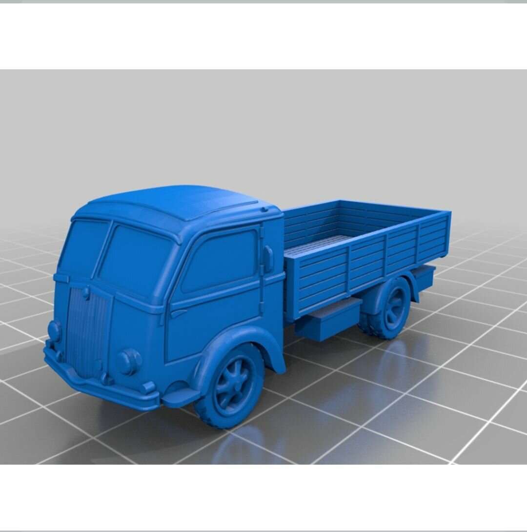 Fiat 656. Вариант 2. Масштабная модель 1:72.