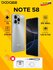 Смартфон DOOGEE Note 58,48/128 ГБ, магнитный чехол и TWS гарнитура, Android 16, ...